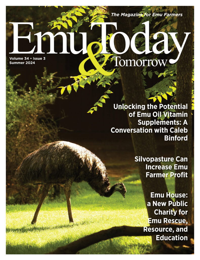 Emu Today & Tomorrow | The Magazine for Emu Farmers